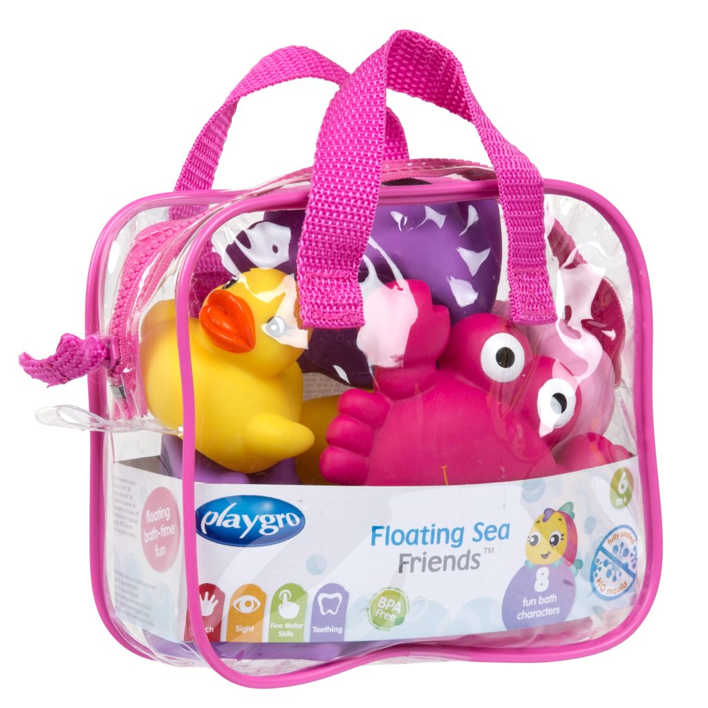 Floating Sea Friends (Pink) – Fully Sealed – Playgro International