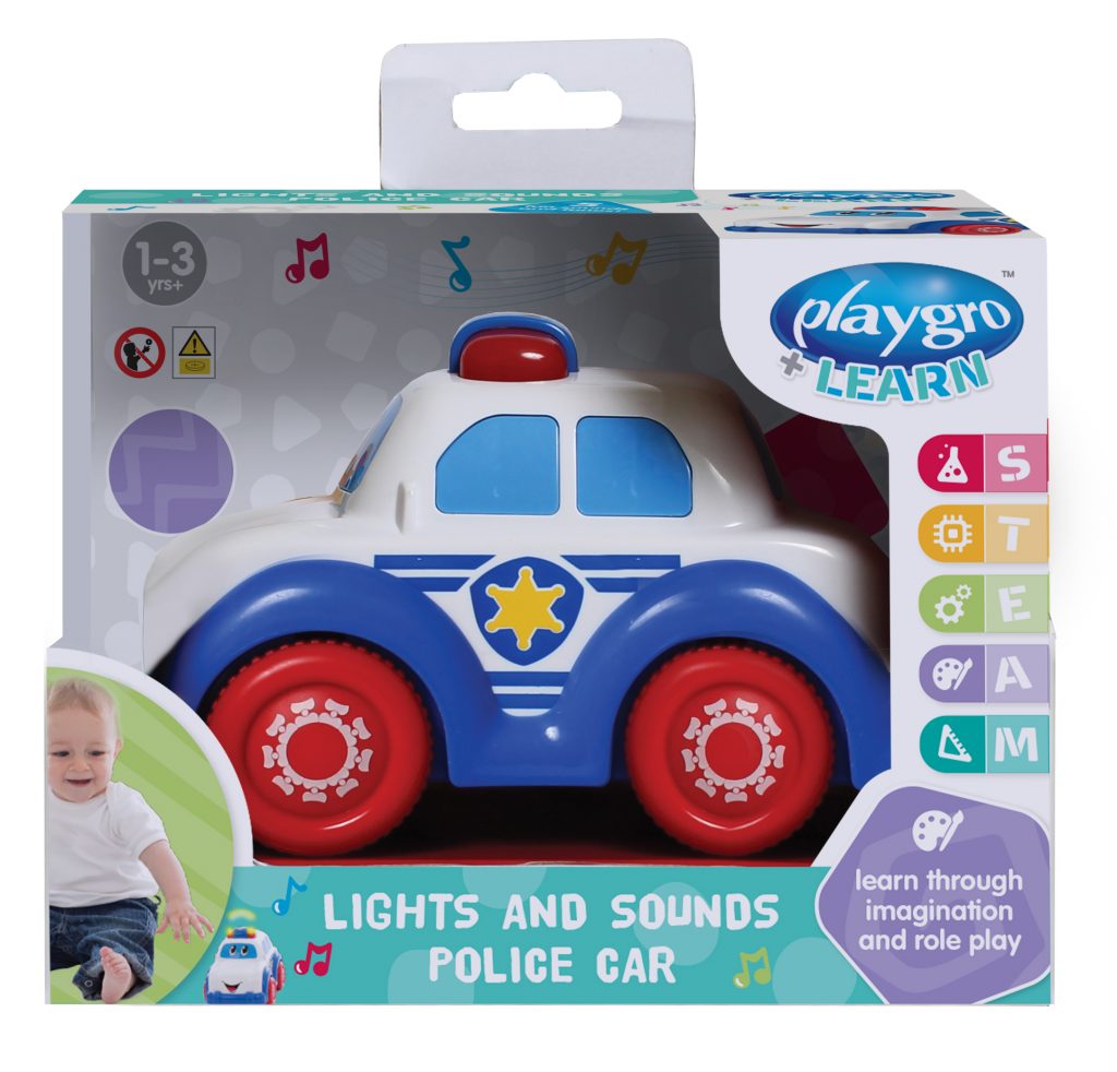 Lights and Sounds Police Car – Playgro International